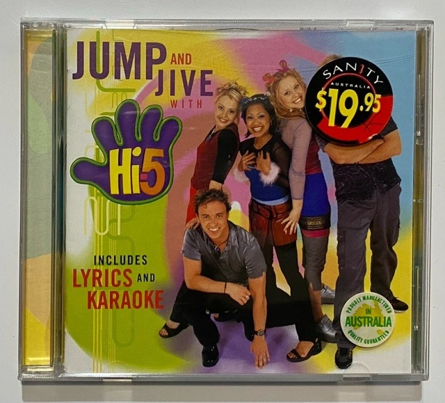 HI-5 HI 5 Jump And Jive CD Music Songs 1999 Vintage Lyrics Karaoke Hi Five $15.00 - PicClick AU