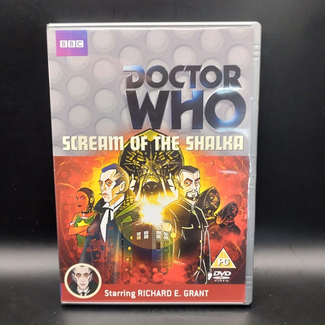 DOCTOR WHO SCREAM Of The Shalka Richard E Grant Animated BBC R2 DVD VGC ...