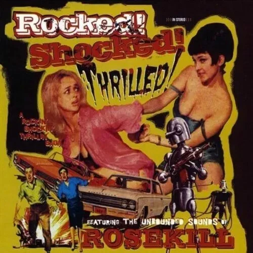 ROSEKILL ROCKED! SHOCKED! Thrilled! CD -NEW- Psychobilly Punkabilly Rockabilly £8.52 - PicClick UK