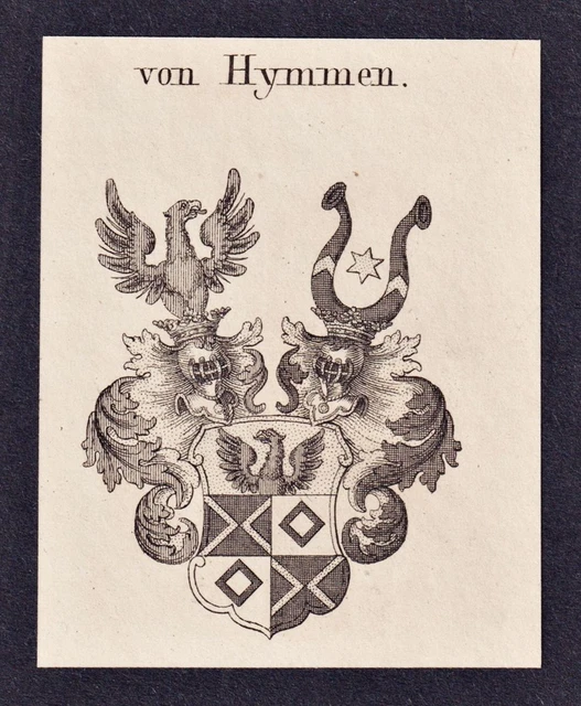 ILGEN ARMOIRIES COAT Of Arms Héraldique Genealogie Gravure sur Cuivre ...