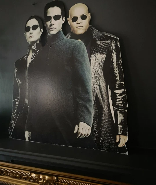 RARE MATRIX CARD Promo Display Neo Trinity Morpheus Film Movie ...