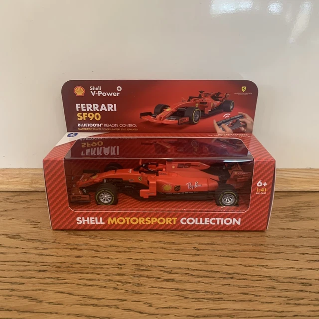 FERRARI F1 SF90 Shell Motorsport Collection V-Power 1:41 Die Cast Scale ...