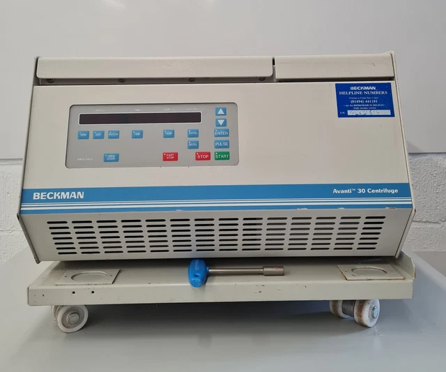 BECKMAN AVANTI 30 Benchtop Centrifuge Et ; Beckman F0850 Rotor Labo EUR ...