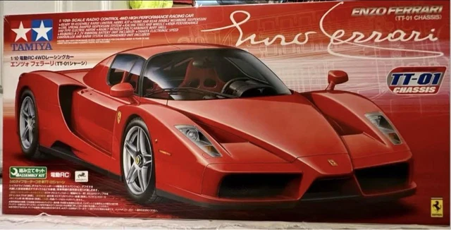 TAMIYA ENZO FERRARI Tt-01 Châssis 1/10 EUR 301,09 - PicClick FR