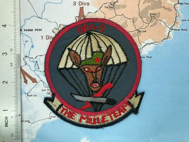 PATCH , US Army Special Forces Operational Detachment Alpha ODA-9 THE ...