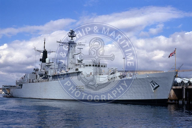 ROYAL NAVY TYPE 22 Frigate HMS BROADSWORD (F88) 6X4(10X15) Photograph ...