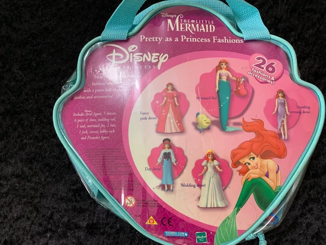 DISNEY'S THE LITTLE Mermaid Pretty as a princess Fashions Play Set ...