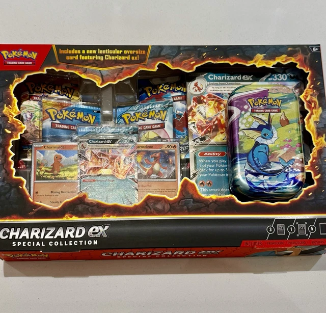 POKEMON TCG BUNDLE - Charizard Ex Special Collection & Prismatic Evo ...