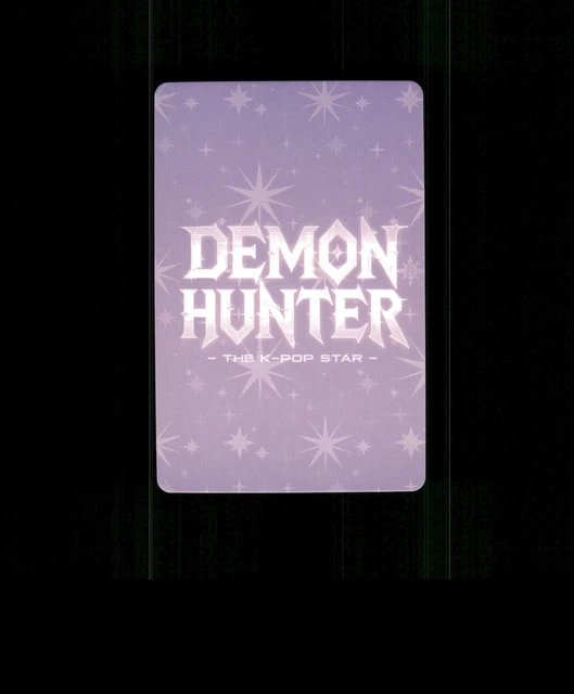 KPOP DEMON HUNTERS Card K-Pop Demon Hunters Trading Card HUNTRIX Card £ ...