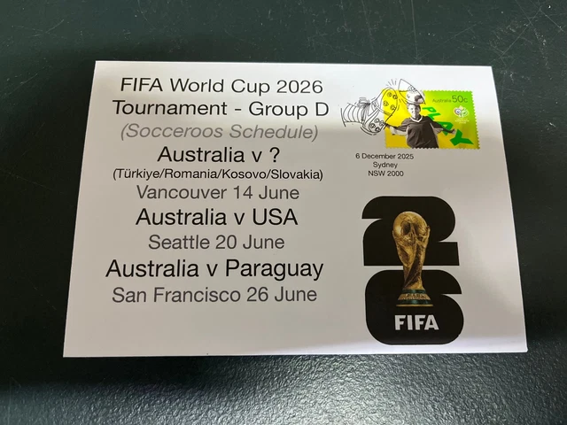 (1882) 8-12-2025 - FIFA World Cup 2026 - Socceroos Tournement schedule ...
