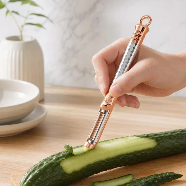 STAINLESS STEEL KITCHEN Peeler, Manual Metal Vegetable Peeler £7.92 ...