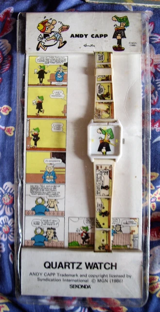 ANDY CAPP WATCH - Used - Hard To Find £9.99 - PicClick UK