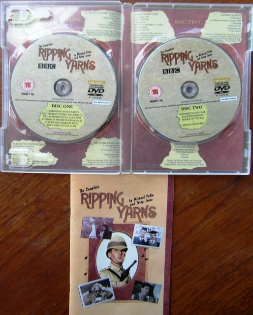 RIPPING YARNS COMPLETE Series DVD Boxset with notes - Michael Palin EUR ...