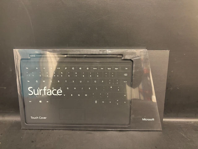 MICROSOFT SURFACE TOUCH Cover 2 Keyboard. Black Unopened Qwerty £14.99 ...
