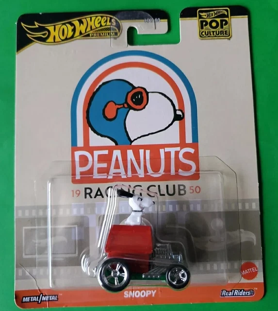 2024 HOT WHEELS Premium Pop Culture Peanuts 1950 Racing Club Snoopy 1:64 EUR 9,19 - PicClick FR