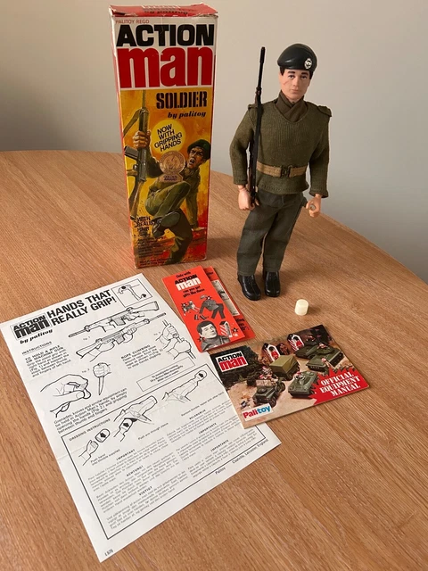 1976 VINTAGE PALITOY Action Man Soldier - BOXED - SIMPLY SUPERB £189.49 ...
