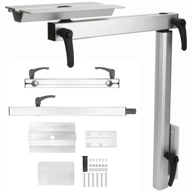 360° SWIVEL ADJUSTABLE Table Leg T5 T6 Campervan/Caravan/Motorhome/boat ...