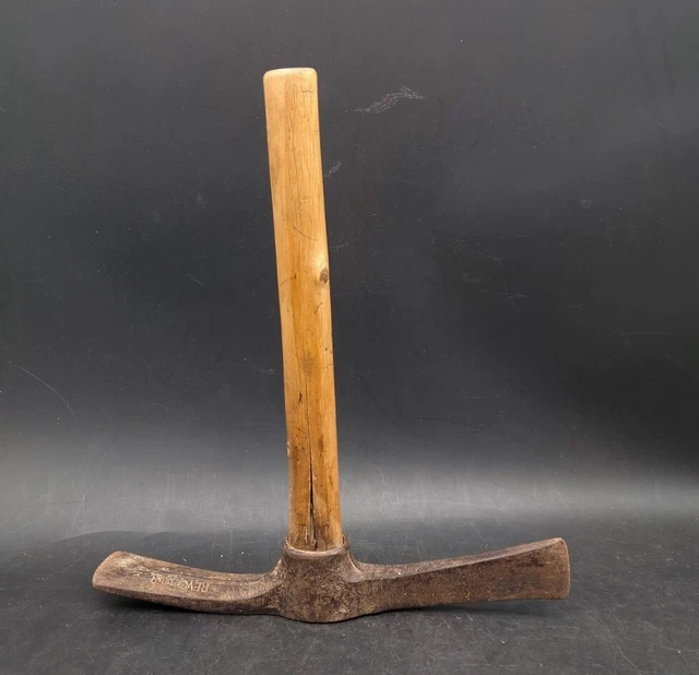 OUTIL ANCIEN PIOCHE Revollier Agriculture Old Tool Armée French Pickaxe ...