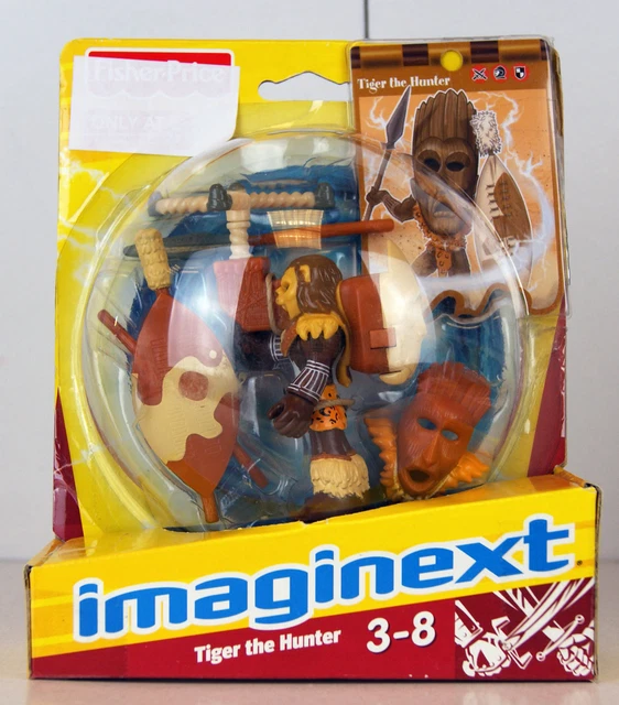 FISHER-PRICE - IMAGINEXT - Tiger the Hunter - mit Zubehör EUR 23,99 ...