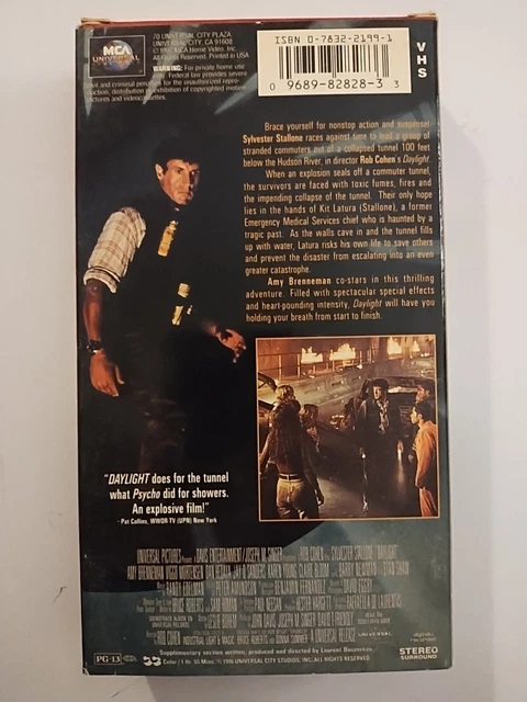 DAYLIGHT - SYLVESTER Stallone (VHS, 1997) **Buy 2 Get 1 Free** £3.55 ...