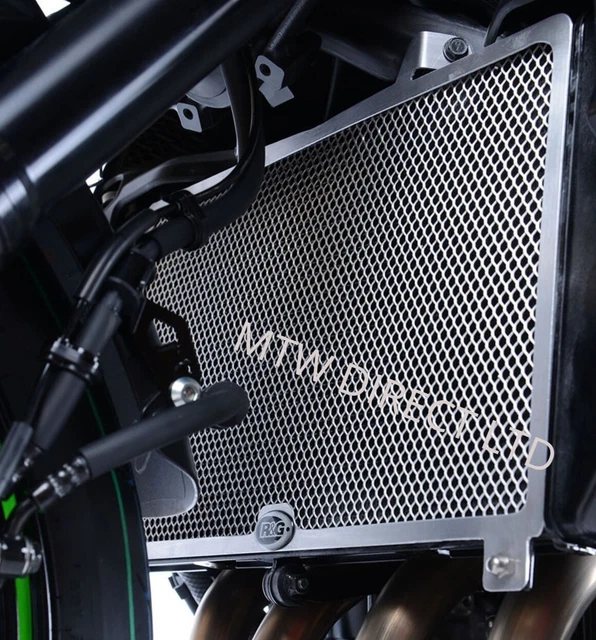 KAWASAKI Z900RS (2021) R&G RACING MOTORCYCLE BLACK RADIATOR GUARD COVER ...