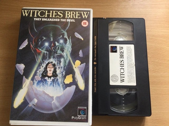 WITCHES BREW,HORROR,PARAGON,POLYGRAM SPIN Off Label,big Box,ex Rental ...