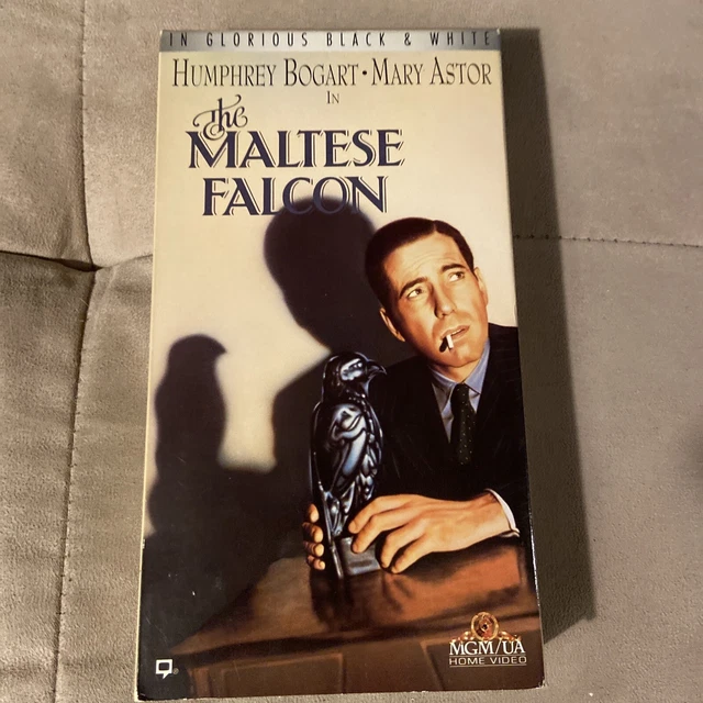 THE MALTESE FALCON (VHS, 1991) Humphrey Bogart & Mary Astor $6.75 ...