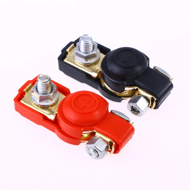 POSITIVE NEGATIVE CAR Battery Terminal Clip Car Battery Connector £11. ...