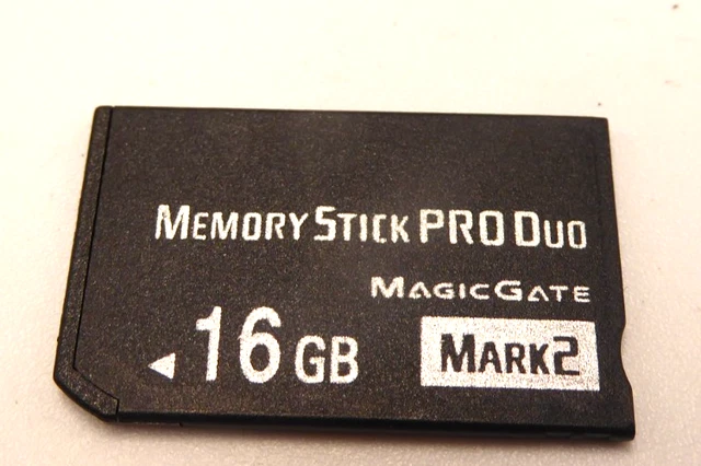 MARK2 MEMORY STICK MS Pro Duo Memory Card for Sony 16GB PSP and ...