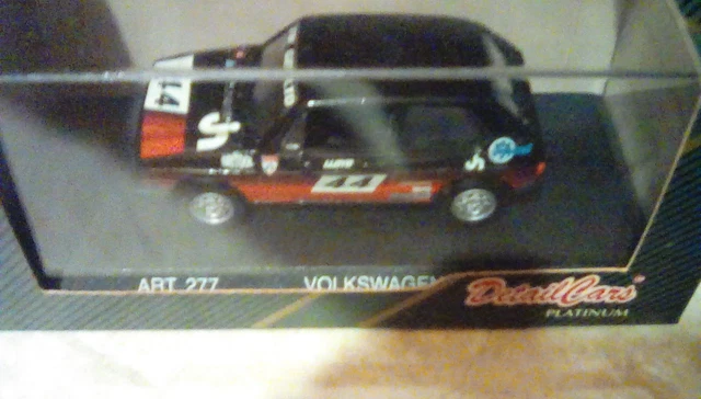 RARE DETAIL CARS Minichamps Vw Golf Mk1 Gti Silverstone Rally Model Car ...