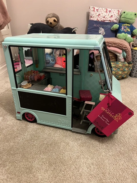 Our Generation Sweet Stop Ice Cream Van Truck Complete With Tag £70 00