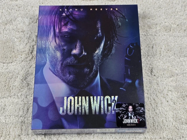 JOHN WICK: CHAPTER 2 Novamedia Blu Ray Steelbook Full Slip A - Super ...