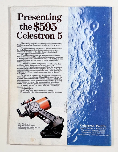 1976 FEB SKY & TELESCOPE Lunar Eclipse Color HUBBLE DIAGRAM Solar Ion ...
