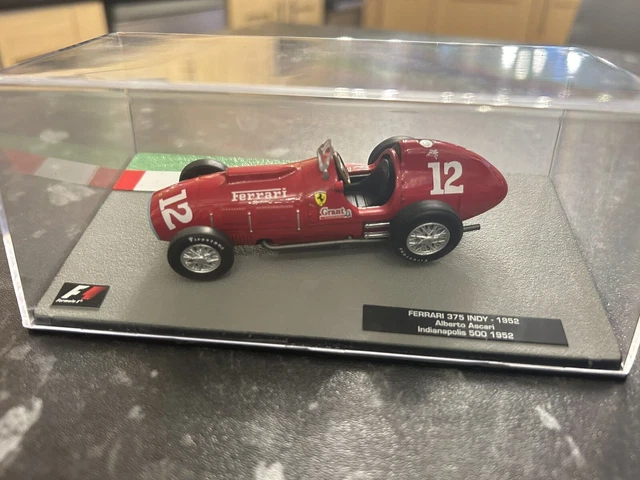 PANINI F1 CAR Collection Ferrari 375 Indy- 1952 Alberto Ascari Superb 1 ...