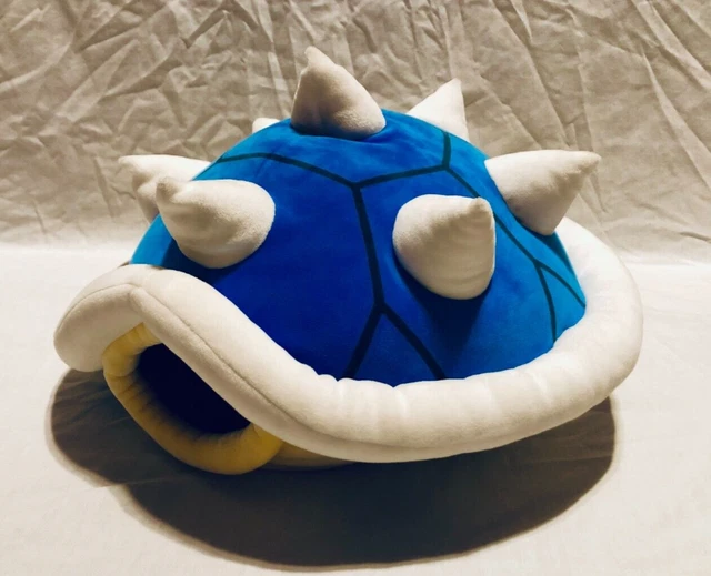 BLUE SPINY SHELL Club Mocchi Mocchi Nintendo Mario Kart Plush Pillow ...