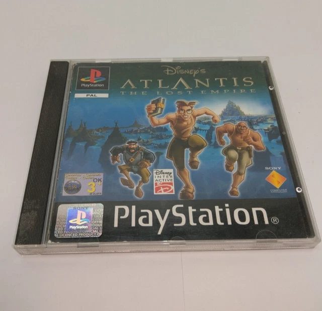 DISNEYS ATLANTIS: THE lost empire - PS1 game - PAL £7.50 - PicClick UK