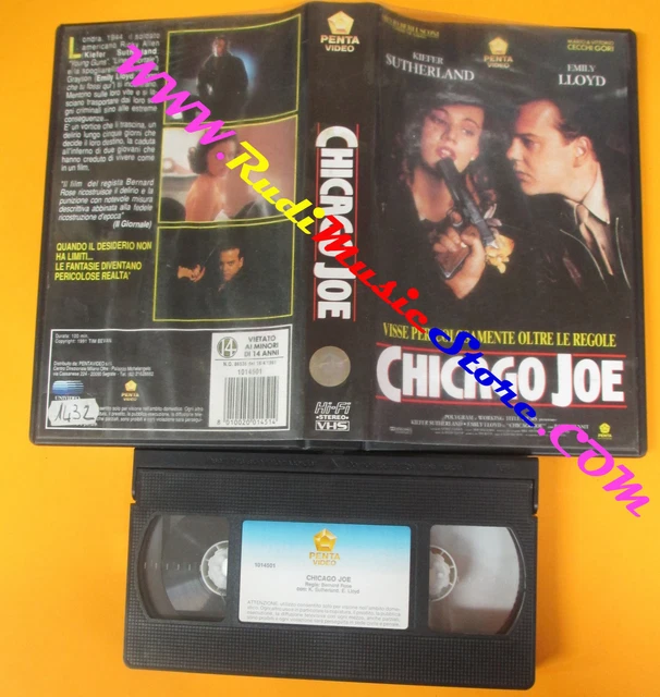 1991 CHICAGO JOE VHS Movie Kiefer Sutherland Emily Lloyd PENTA VIDEO ...