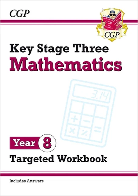 KS3 MATHS YEAR 8 Targeted Workbook (with answers) by CGP Books ...