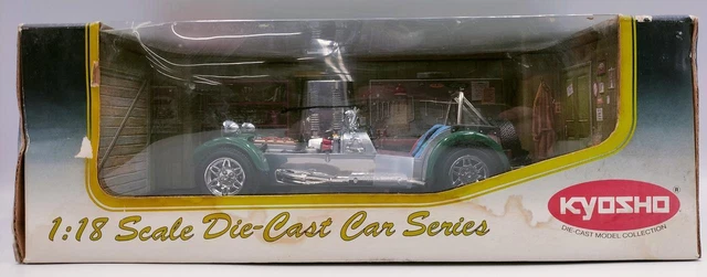 KYOSHO CATERHAM SUPER Seven Racing Screen 1/18 Diecastcarseries 0516-6 ...