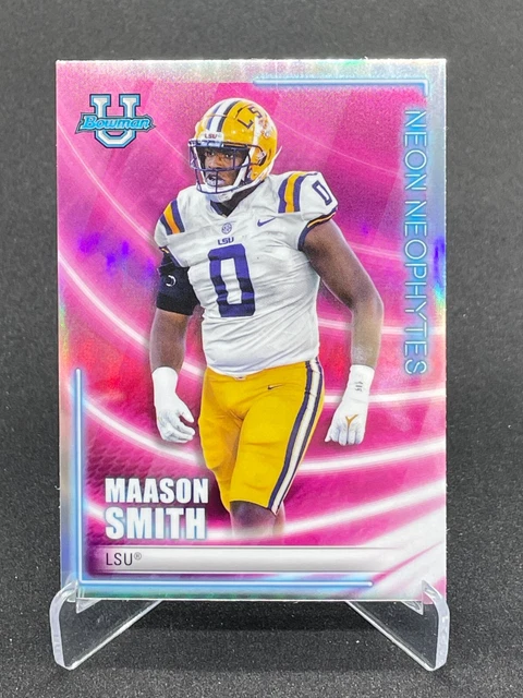 2022-23 BOWMAN'S BEST University Maason Smith Neophytes Néophytes Nn-12 ...