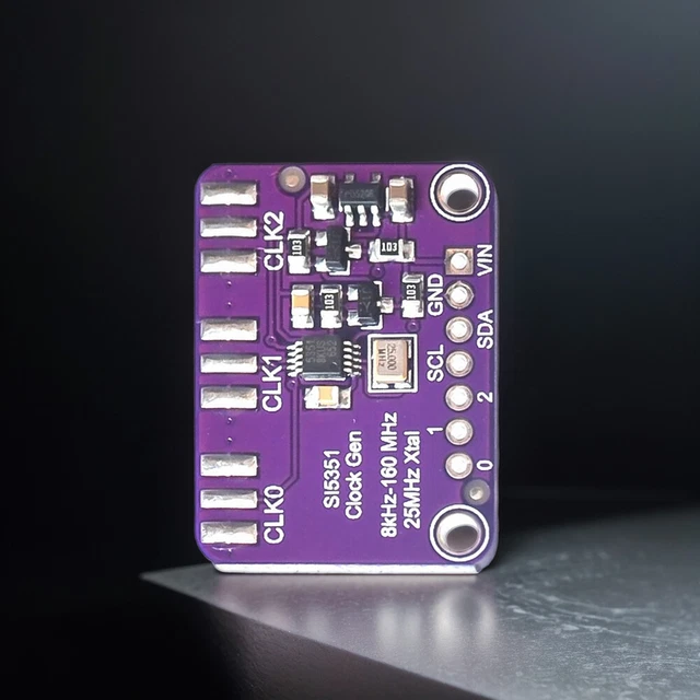 DC 3V-5V SI5351 I2C Square Wave Frequency Generator 8KHz-160MHz Fit for ...