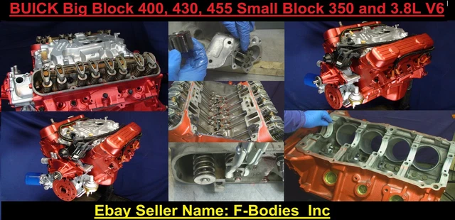 DVD HOW TO Rebuild 455 Stage 2 Big Block Buick Engine Video Small Motor ...