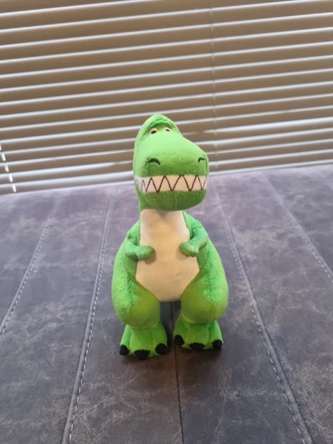 DISNEY PIXAR TOY Story 8" Rex Plush Stuffed Soft Toy Plushie Cuddly ...