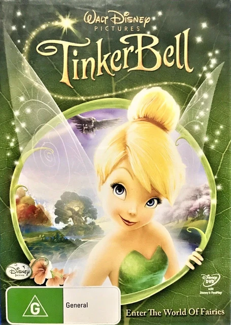 TINKERBELL TINKER BELL DVD WALT DISNEY Enter The World Of Fairies R4 £3 ...