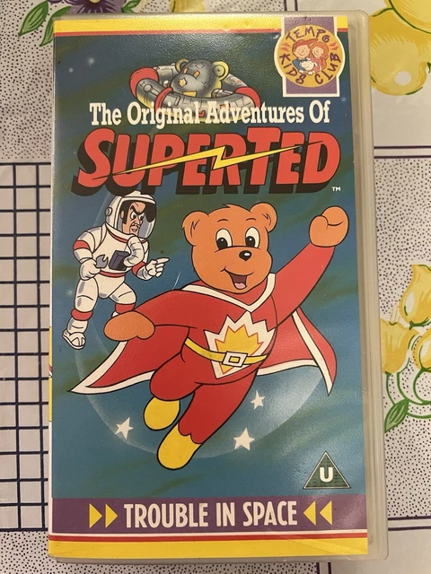 THE ORIGINAL ADVENTURES Of SuperTed: Trouble In Space VHS 1991 £30.00 ...