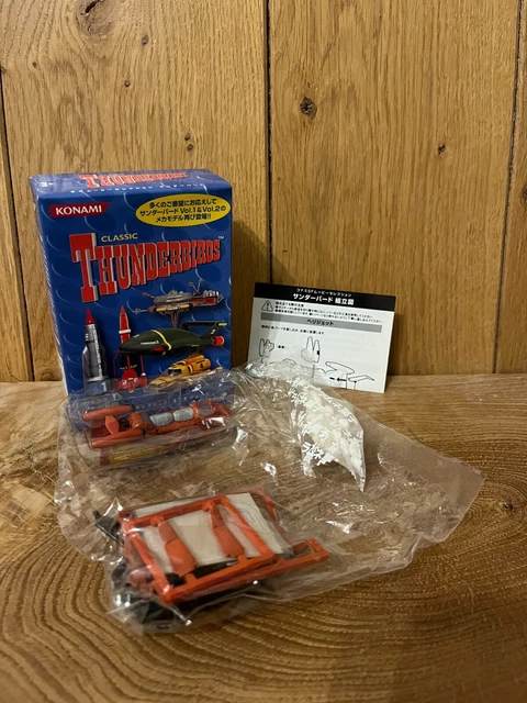 KONAMI CANDY THUNDERBIRDS Helijet model Vol 1 & vol 2 by Carlton (037 ...