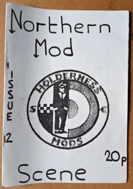 NORTHERN MOD SCENE 1980's UK Scooter Magazine Issue 2 Lambretta Vespa ...