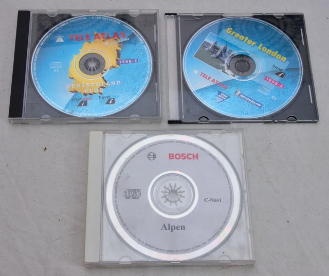 CD MAPPA DI navigazione TeleAtlas Germania, Londra, Alpi per Blaupunkt ...