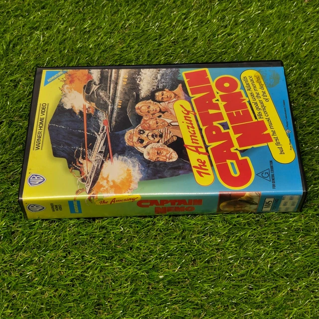 THE AMAZING CAPTAIN Nemo - VHS Big Box Tape $75.50 - PicClick AU