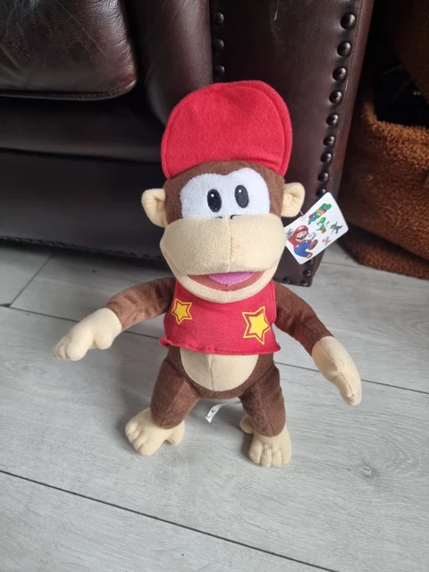 NINTENDO 2010 SUPER Mario Bros Diddy Kong Soft Plush Toy £10.78 - PicClick UK